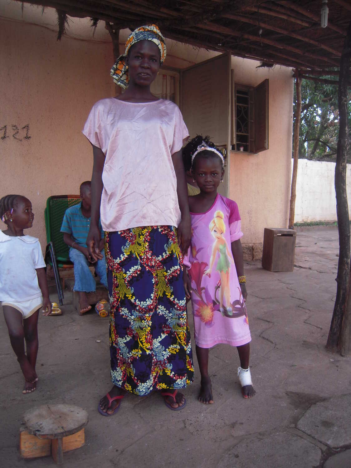 Notre fille Sokona de Mansonkolon, chez le Président de la République d ...