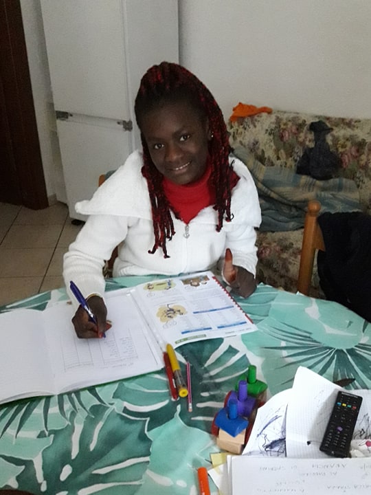 Notre fille Sokona de Mansonkolon, chez le Président de la République d ...